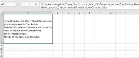 How To Split Words Into Separate Cell In Excel My Microsoft Office Tips
