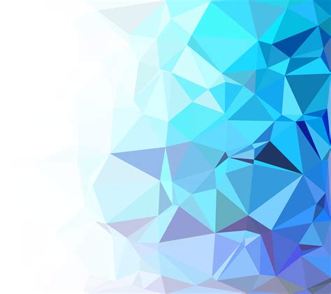 Blue Polygonal Mosaic Background Creative Design Templates 574661