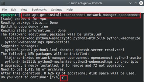 How To Setup Openconnect Vpn On Kubuntu Linux Fastestvpn Support