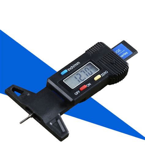 Digital Tyre Tread Depth Gauge 0 25 4