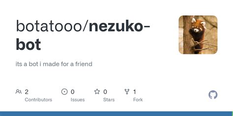 Github Botatooonezuko Bot Its A Bot I Made For A Friend