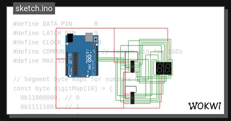 Ssd Up Counter Wokwi Esp32 Stm32 Arduino Simulator