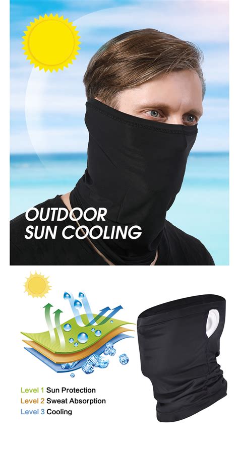 다양한 착용법의 쿨멀티스카프