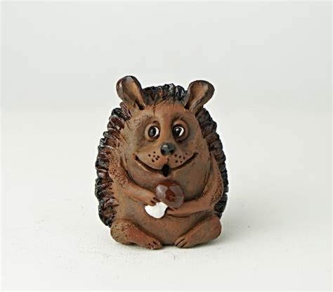 Фигурка ежика подарок ежик — цена 51 грн в каталоге Статуэтки Купить товары для дома и быта по