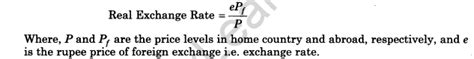 Important Questions Class 12 Economics Foreign Exchange Rate