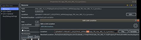 stm32cubeide compile error of mac 802 15 4 ffd · issue 18 · stmicroelectronics stm32cubewb · github