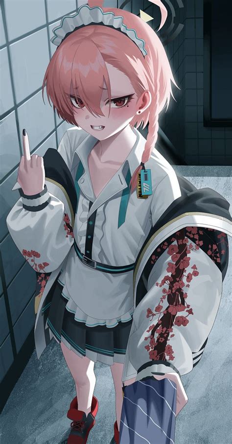 Mikamo Neru Blue Archive Image By Leavv Zerochan Anime Image Board