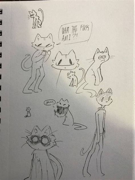 Котейки Артбуки Милые рисунки Рисунки Sharpie