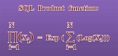 Aggregate Product Function Extends Sql Codeproject