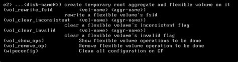 Netapp Guide Netapp Boot Menu Ninja Mode