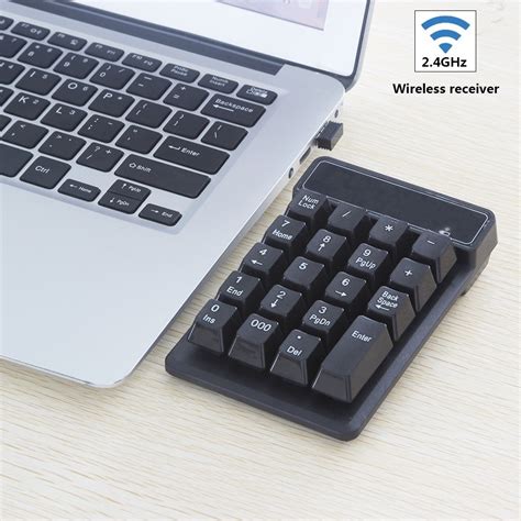 Numpad Keyboard 19 Keys Digital Number Pad Mini 24g Wireless Usb Wired