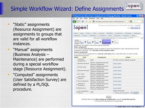 Project Open Workflow Developer Tutorial Part 2 Ppt