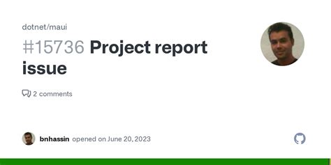 Project Report Issue Issue 15736 Dotnet Maui GitHub