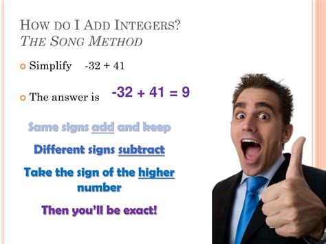PPT Adding Integers Made EASY PowerPoint Presentation Free Download ID