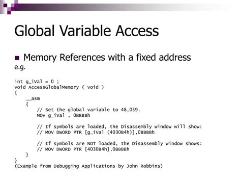 Ppt X86 Assembly Language Powerpoint Presentation Free Download Id