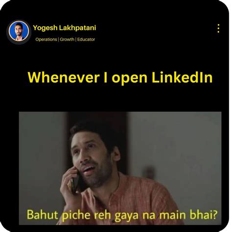 alok sahu on linkedin 😂😂😂