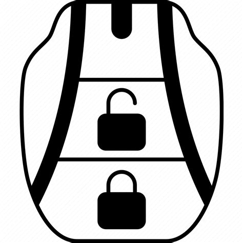 Key Car Remote Lock Unlock Icon Download On Iconfinder