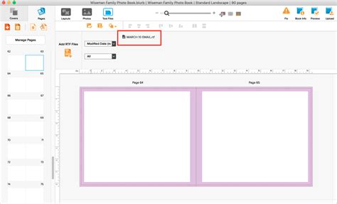Using Textflow In Bookwright Book This Project