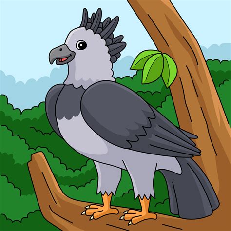 Harpy Eagle Drawing At Kiara Cann Blog