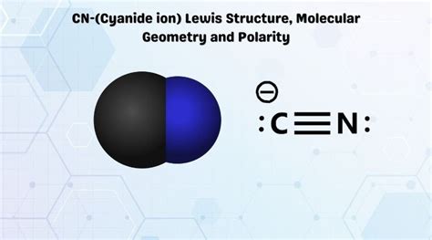 Cn Cyanide Ion Lewis Structure Molecular Geometry And Polarity Geometry Of Molecules
