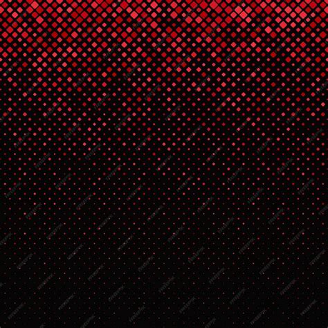 Premium Vector Red Rounded Square Pattern Background