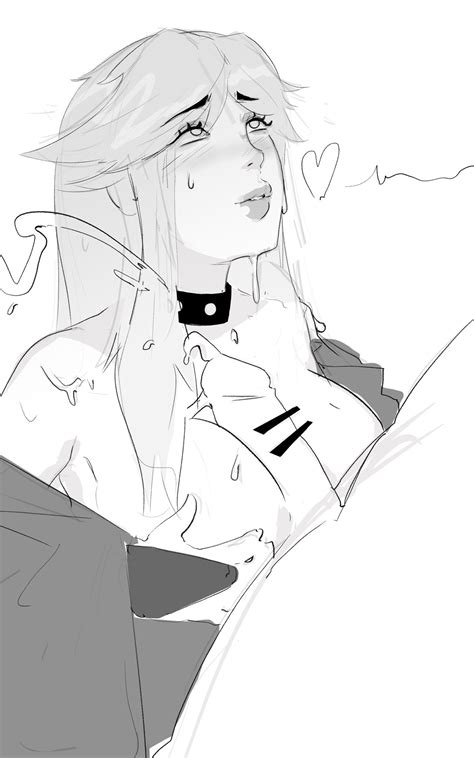 Rule 34 Black And White Breasts Out Female Greyscale Megami Tensei