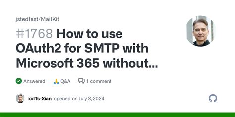 How To Use Oauth2 For Smtp With Microsoft 365 Without Any End User Interaction Just For