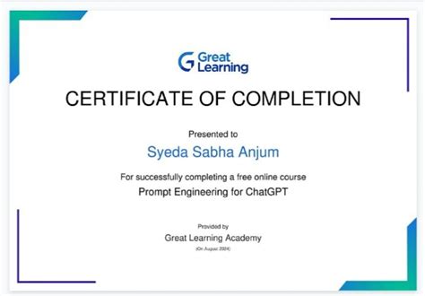 Syeda Sabha Anjum On Linkedin Promptengineering Chatgpt