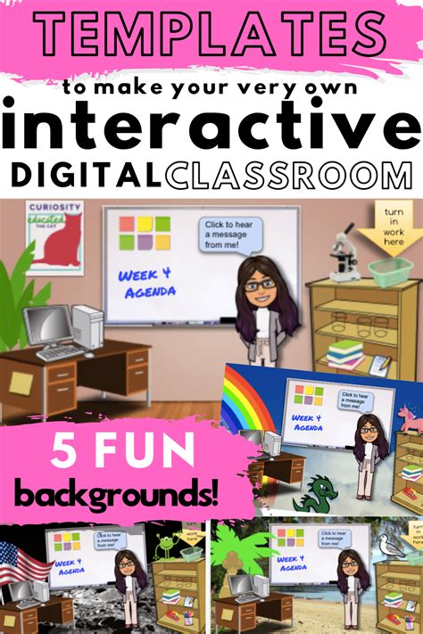 Backgrounds Free Bitmoji Classroom Templates Inselmane