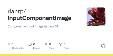 Github Rianrpinputcomponentimage Componente Input Image In Base64