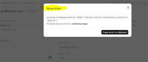 Pymysql Err OperationalError 1054 Unknown Column Incoming Rate In