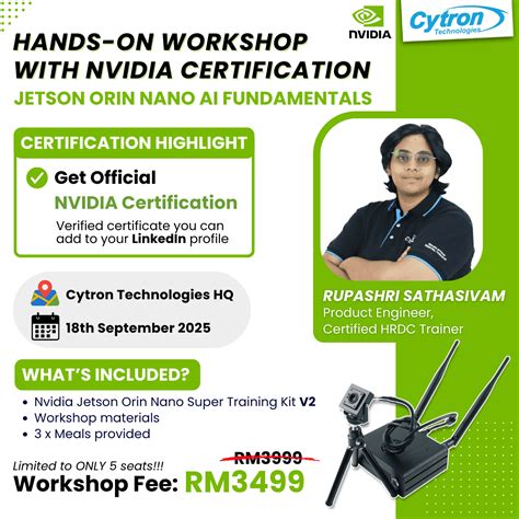Jetson Orin Nano Ai Fundamentals Hands On Workshop With Nvidia Certification 16 October 2025