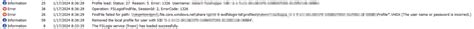 fslogix error 1326 the username or password is incorrect microsoft qanda