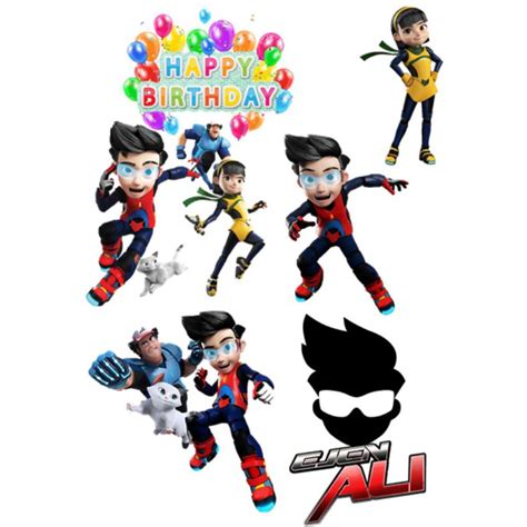 Ejen Ali Topper Cake Shopee Malaysia