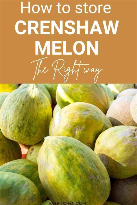 Crenshaw Melon 101 Nutrition Benefits How To Use Buy Store