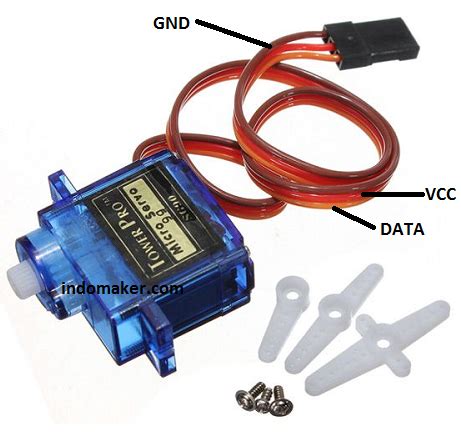 Cara Cepat Menggunakan Motor Servo Pada Arduino Indomaker