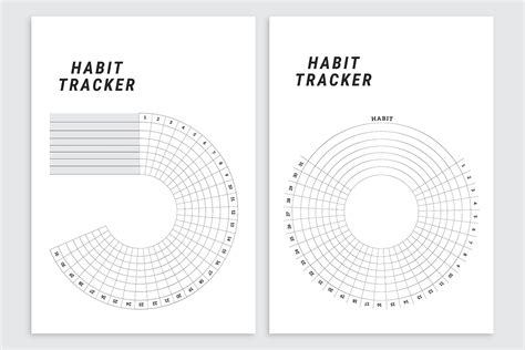 Daily Habit Tracker Masterbundles