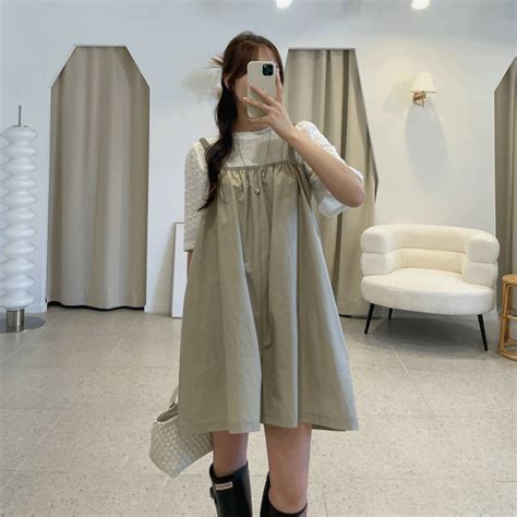 주빗 리본 숏 점프수트 에이블리