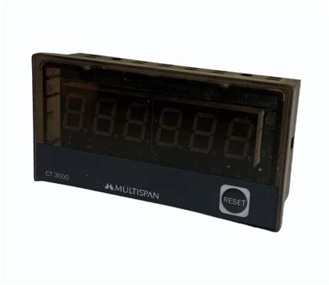 Multispan CT-3000, For Industrial, Count Capacity: 0 To 999999 Count at ...