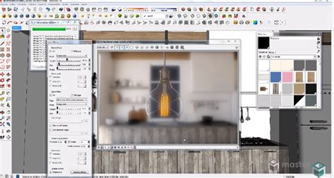 Advanced Emissive Effect In Vray For Sketchup Vray Sketchup Tutorial