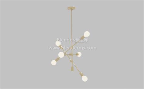 Blender灯具电器3d模型素材资源免费下载 Blender模型库 第3页