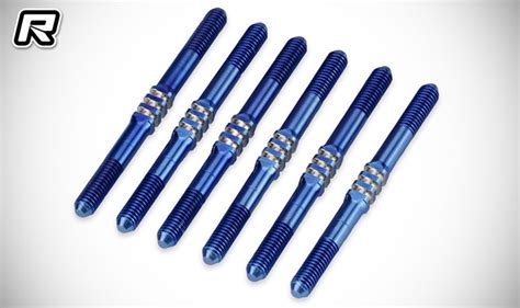 Red RC JConcepts X Mm Fin Titanium Turnbuckle Set