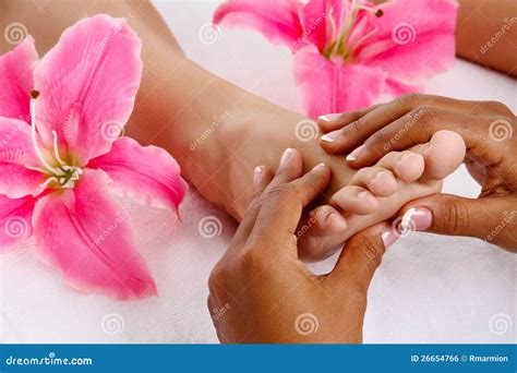Massage Photo Stock Image Du Fille Fleur Fuselage 26654766