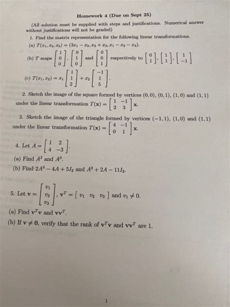 Solved Homework 4 Due On Sept 25 All Solution Must Be