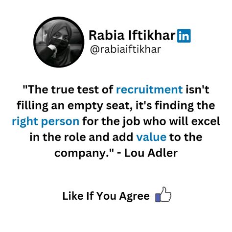 Rabia Iftikhar On Linkedin Hrm Humanresourcesmanagement Recruitment