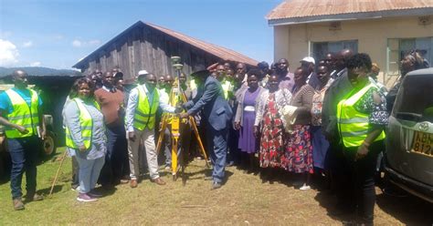 Kapsowar Spatial Plan Launched To Transform Informal Settlement Kenya News Agency