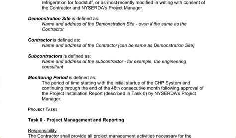 How To Write A Statement Of Work Template Example Statement Of Work Teknoswitch Williamson Ga Us