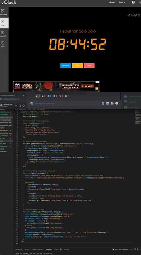 Robert Farley On Linkedin Hackathon Soloprojects Codingjourney