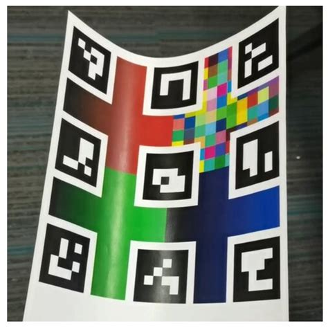 The Calibration Board Used For Physical World Transformation Modeling