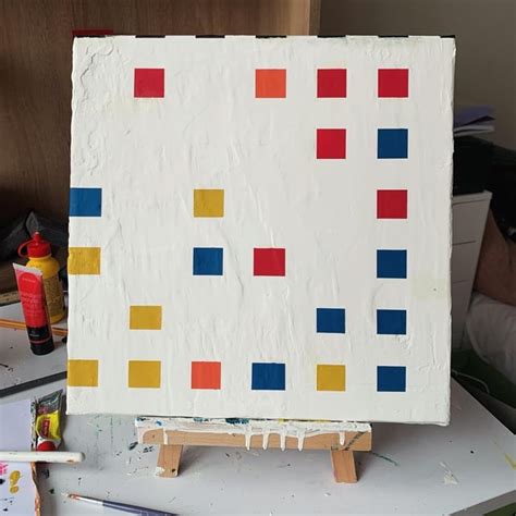 Colors On Fibonacci Grid Rabstractexpressionism